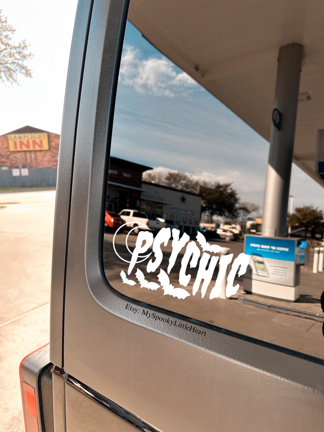 Psychic Decal, Car Decal, Goth Decals, Spooky Decals, Goth Car ...