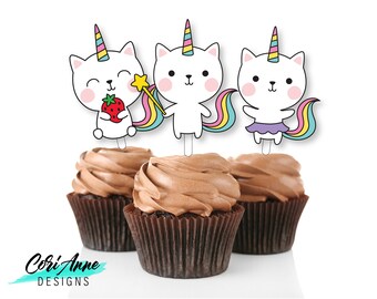 Caticorn Party Decor | Etsy