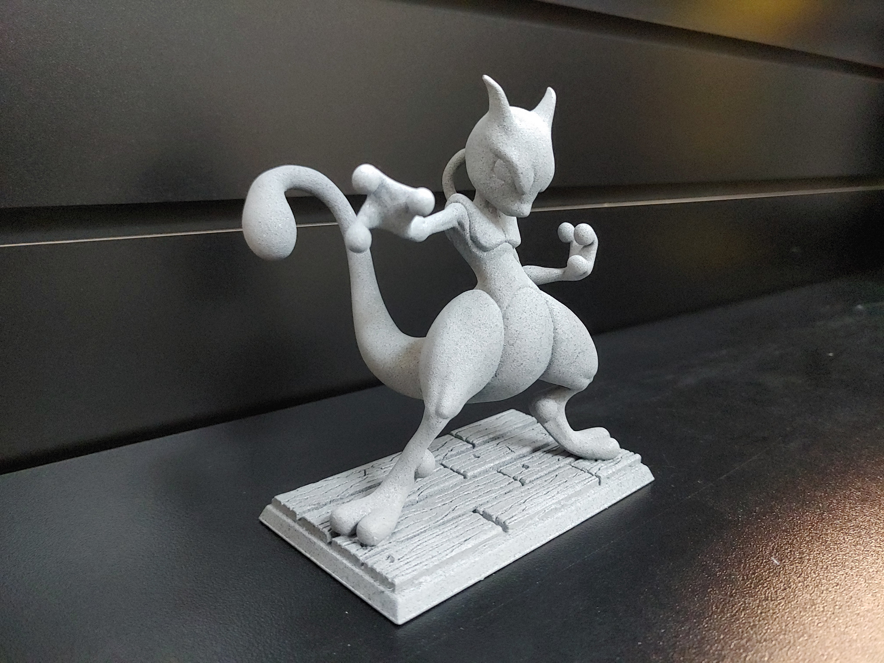 Sculpture Mewtwo Figurine pokémon Figure | Etsy