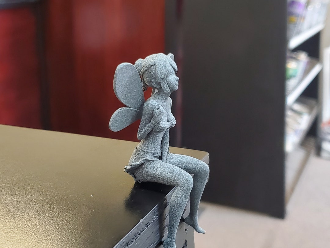 Tinkerbell Inspired Fairy Sculpture – Computer Monitor Attachment - Etsy