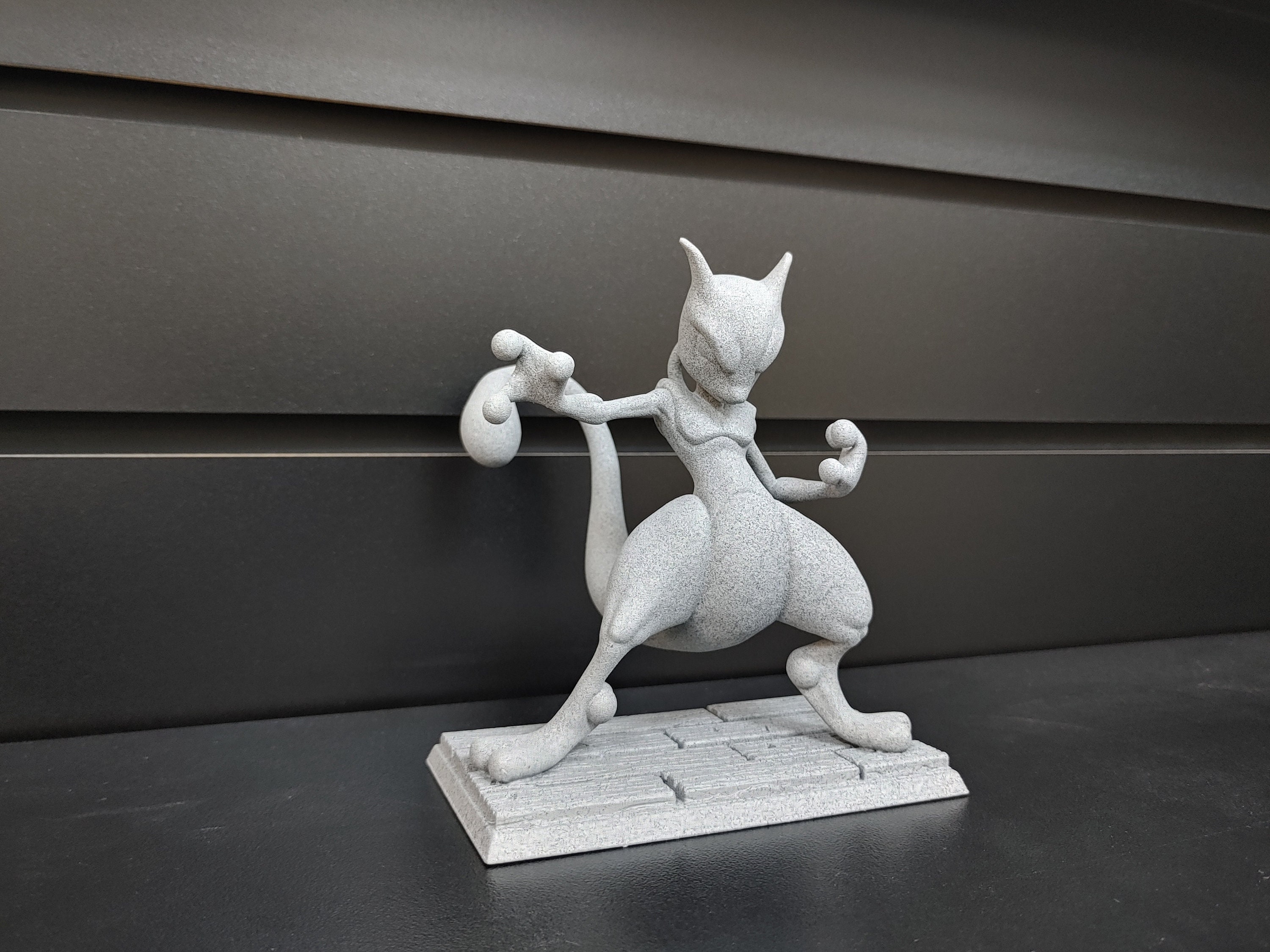 Sculpture Mewtwo Figurine pokémon Figure | Etsy