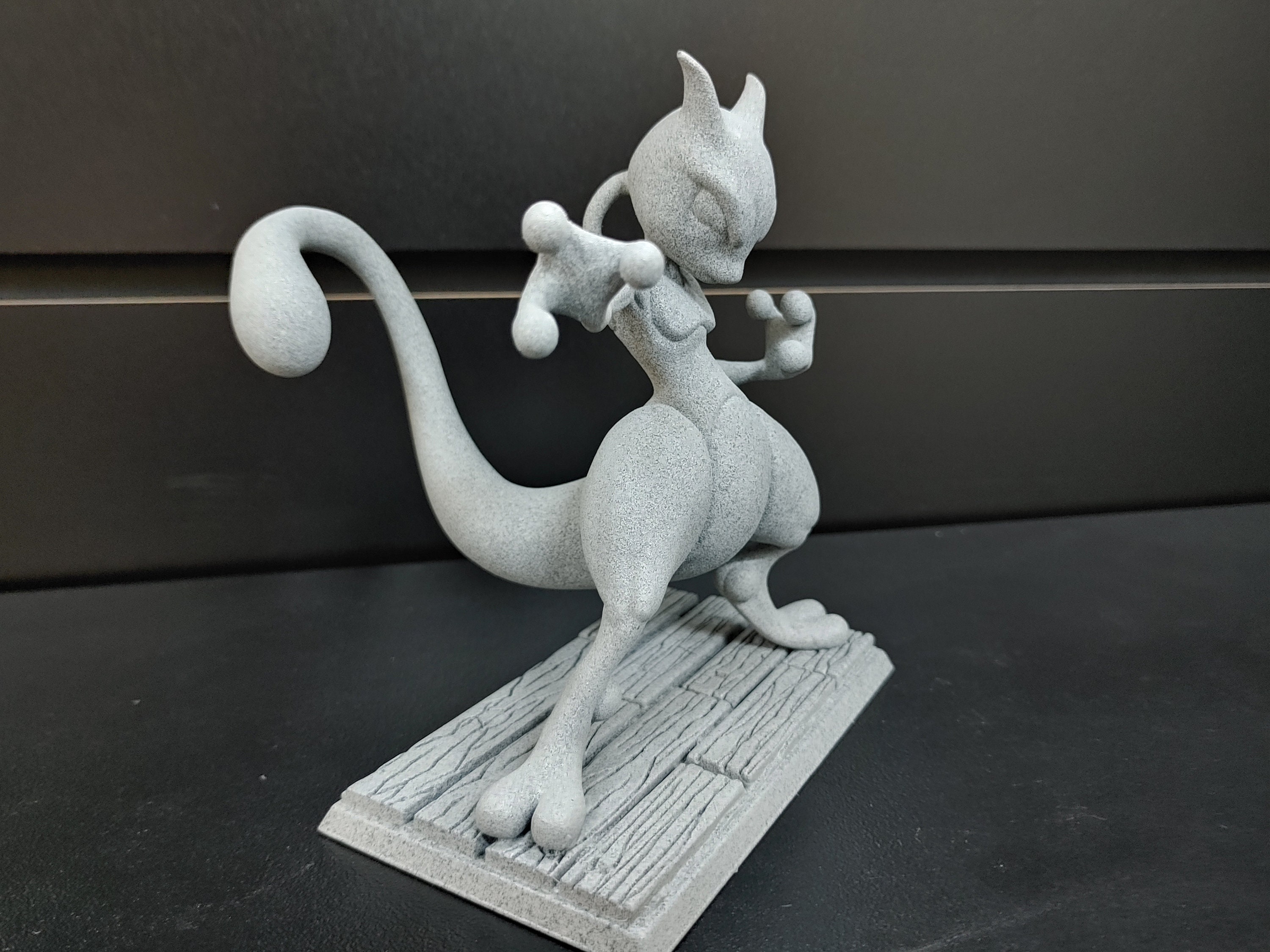 Sculpture Mewtwo Figurine pokémon Figure | Etsy