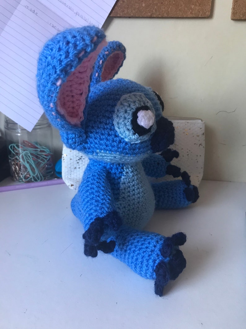Stitch Alien From 'lilo and Stitch' Crochet Plushie - Etsy