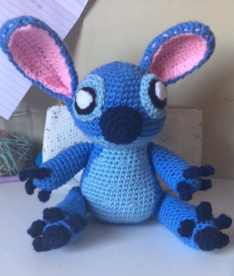 Stitch Alien From 'lilo and Stitch' Crochet Plushie - Etsy