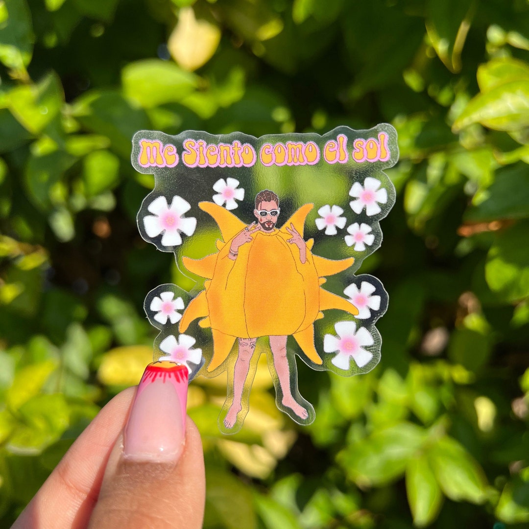 Neverita Bad Bunny Sticker | Bad Bunny Sticker Clear | Bad Bunny Laptop ...