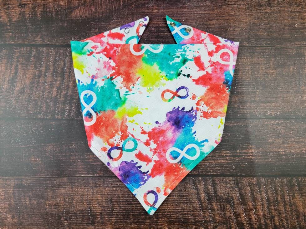 Autism Acceptance Dog Bandana With Double Snaps - Etsy