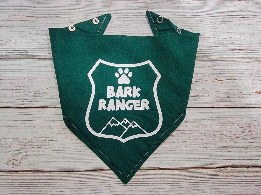 Bark Ranger Dog Bandana - Etsy
