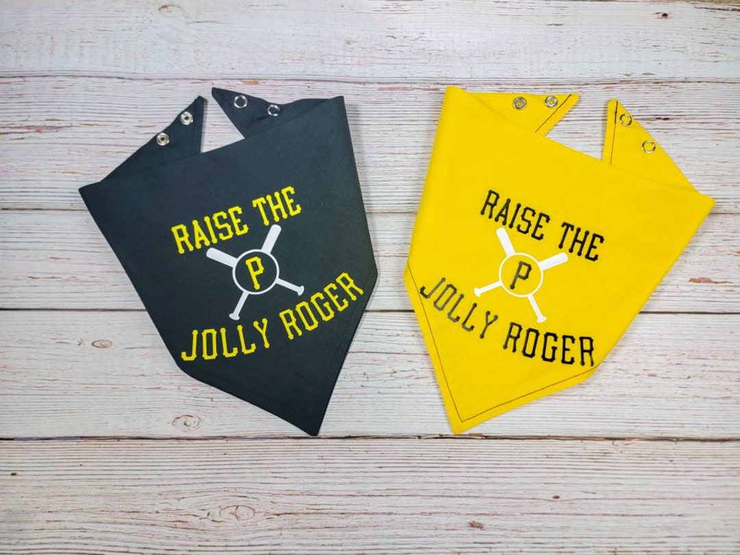 Raise the Jolly Roger Pirates Dog Bandana - Etsy