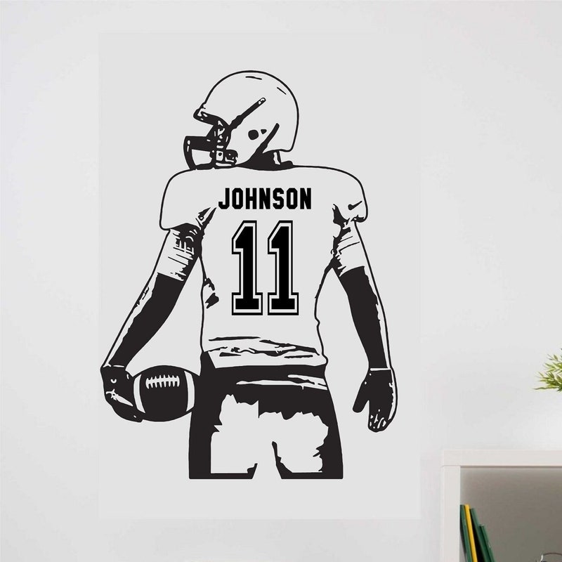 Football Wall Decals - Etsy