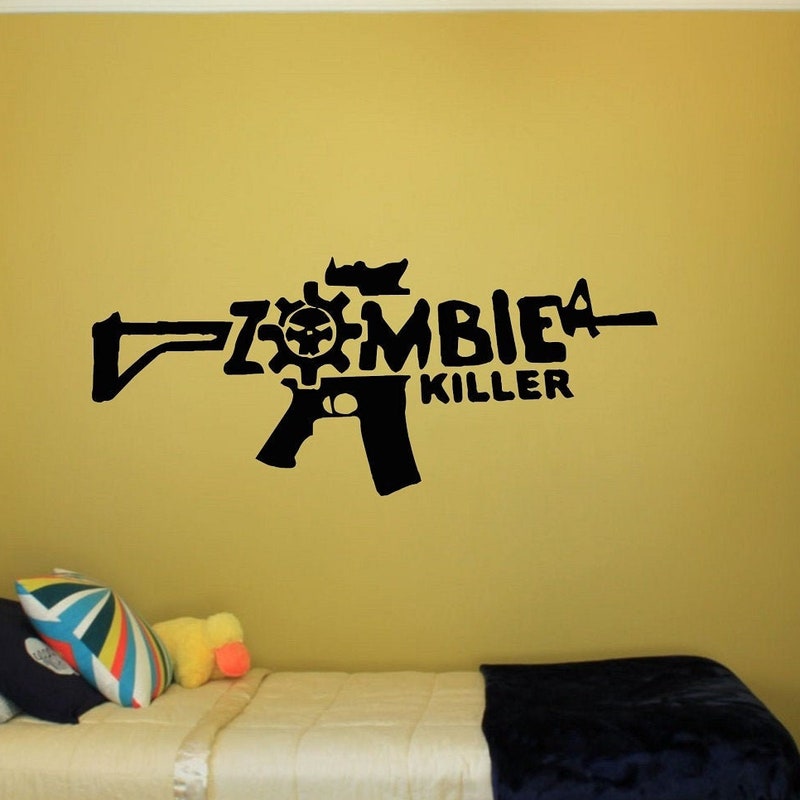 Zombie Car Decal - Etsy