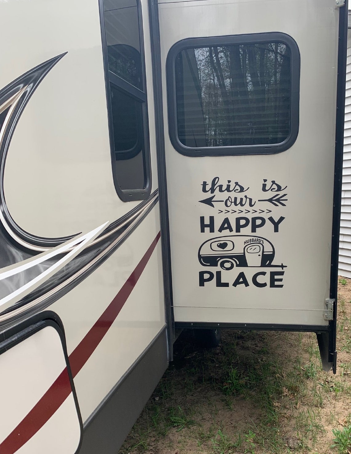 Personalized Custom Camper Vinyl Decal Sticker Decor - Etsy