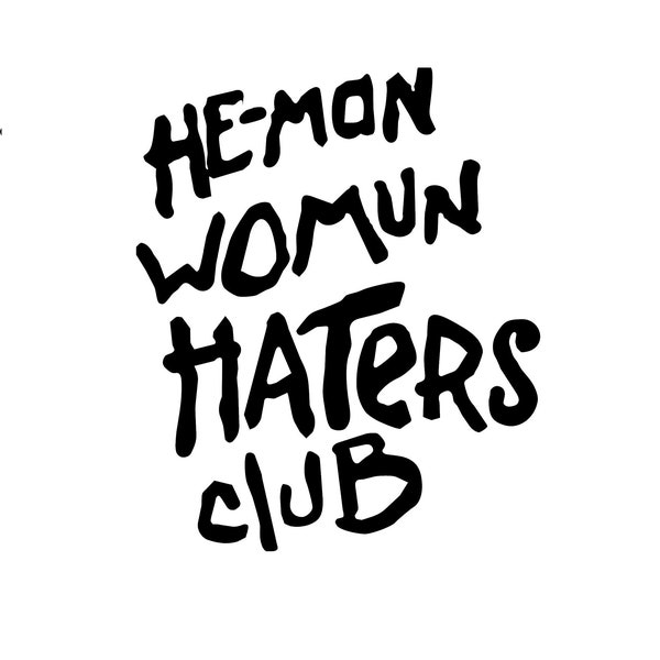 He Man Woman Haters Club - Etsy