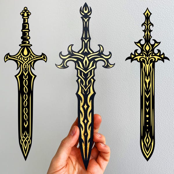 Printable Sword Template - Etsy