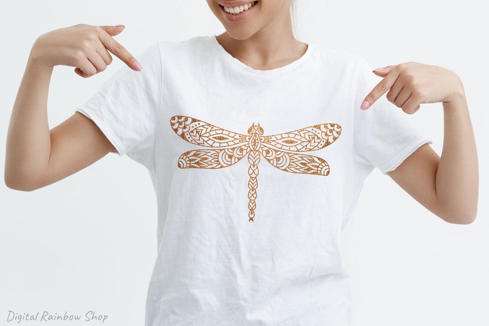 Dragonfly Svg, Dragonfly Mandala Svg Cut File for Cricut, Dragonfly ...