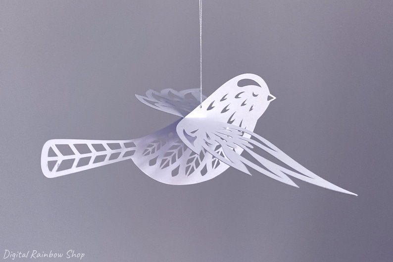 Layered 3d Birds Svg Bundle Paper Bird Template DIY Decor - Etsy UK