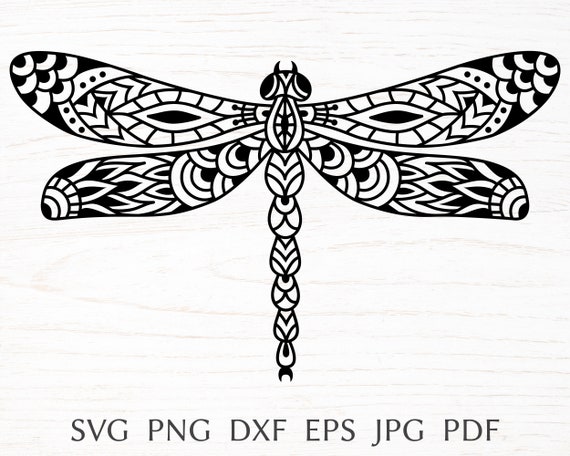 Dragonfly Svg Dragonfly Mandala Svg Cut File for Cricut - Etsy Canada