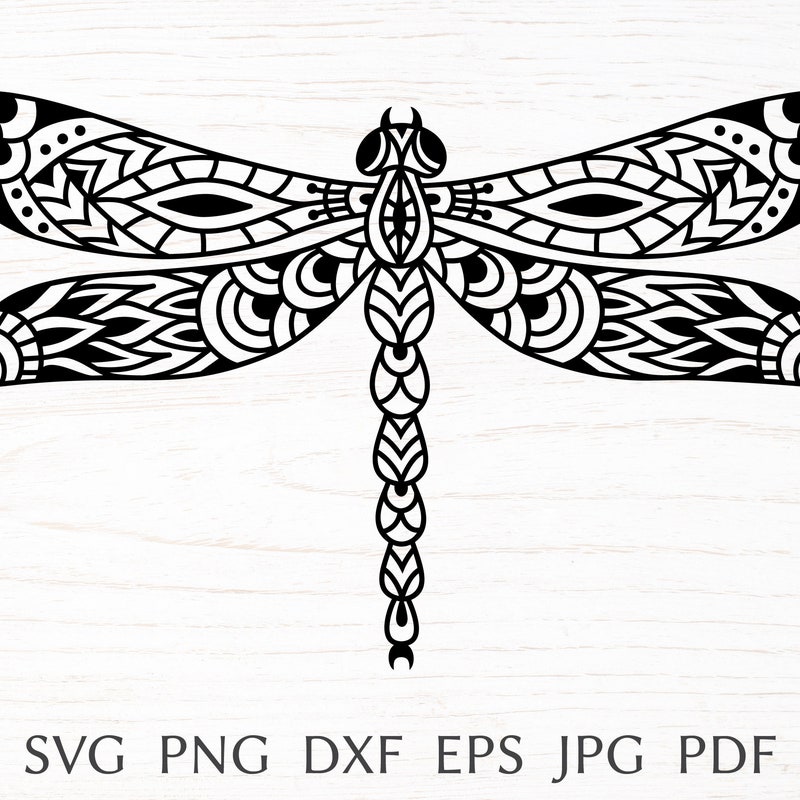 Dragonfly Svg - Etsy
