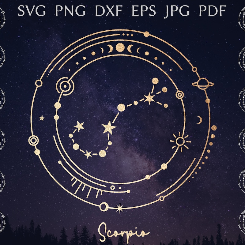 Constellation Svg - Etsy