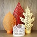 Fall Leaves Svg Lantern Template, Autumn 3d Papercut, Paper Lantern Svg ...