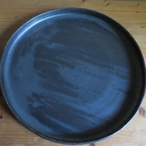 Handmade Ceramic Round Tray, Serving Dish, Platter, Rustic, Modern ...