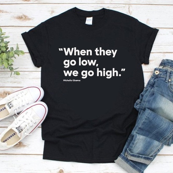We Go High Quote - Etsy