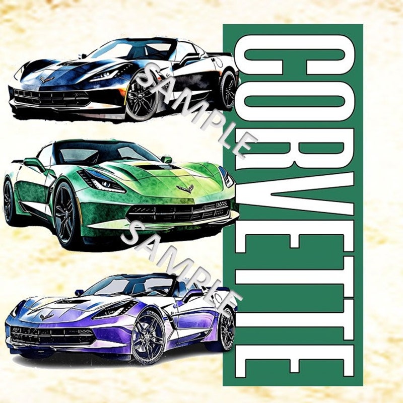Corvette Svg - Etsy