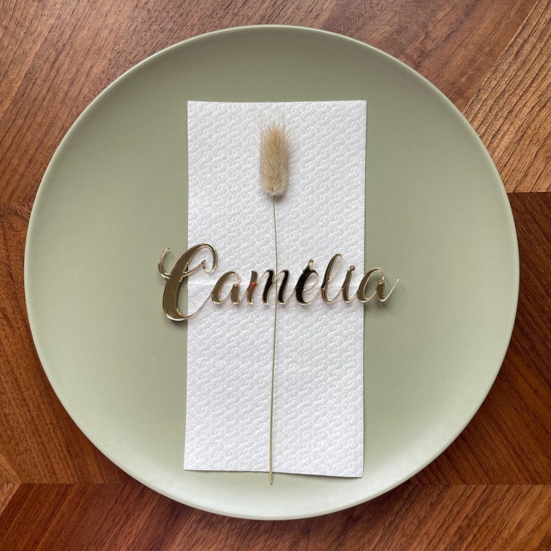 Table Place Marker - Etsy