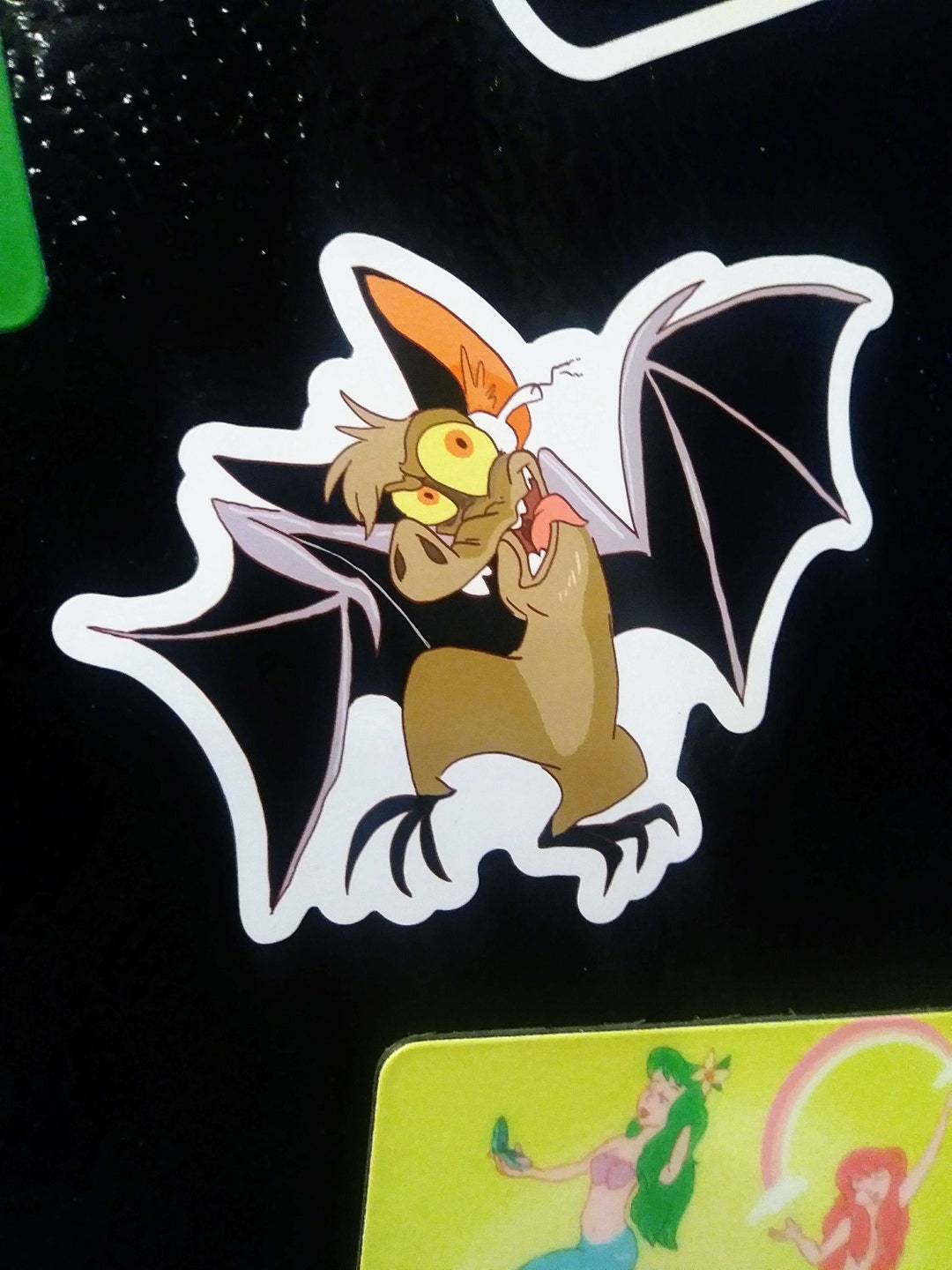 Batty 3" Magnet or Sticker - Etsy