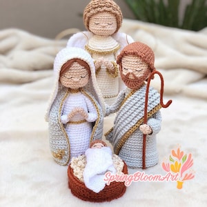 Crochet Nativity Scene, Baby Jesus Crochet, Three Wise Men, Nacimiento ...