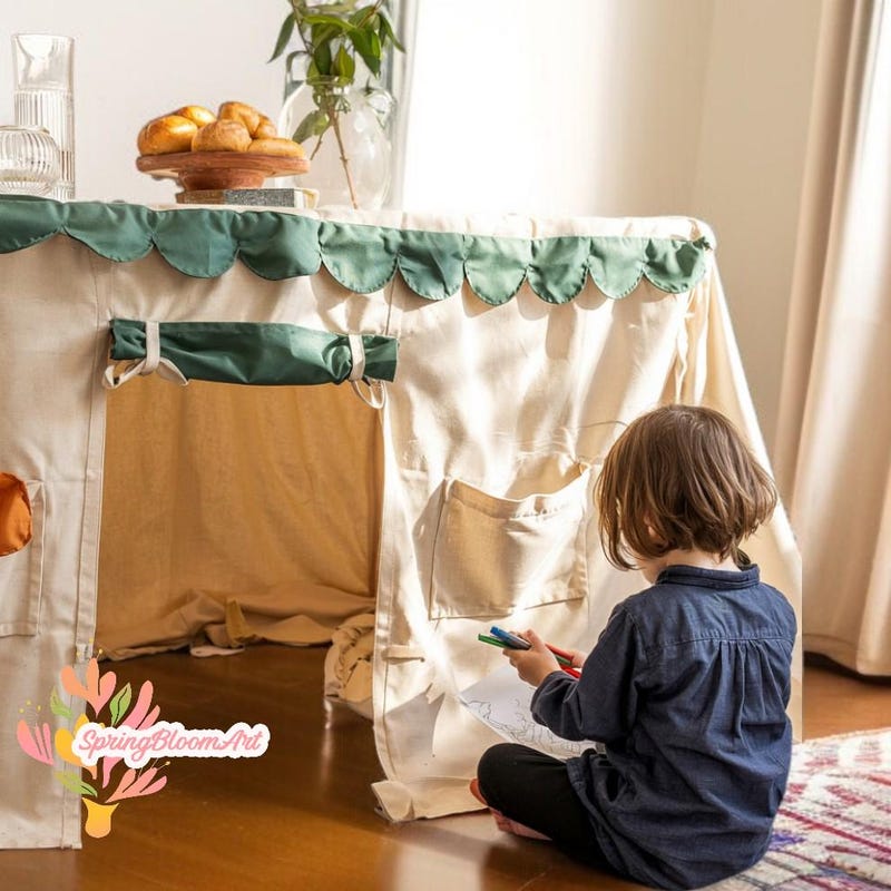 Tablecloth Playhouse - Etsy UK