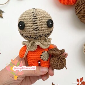 Voodoo Crochet, Creepy Sam Doll, Sam Trick R Treat Crochet Plushie ...