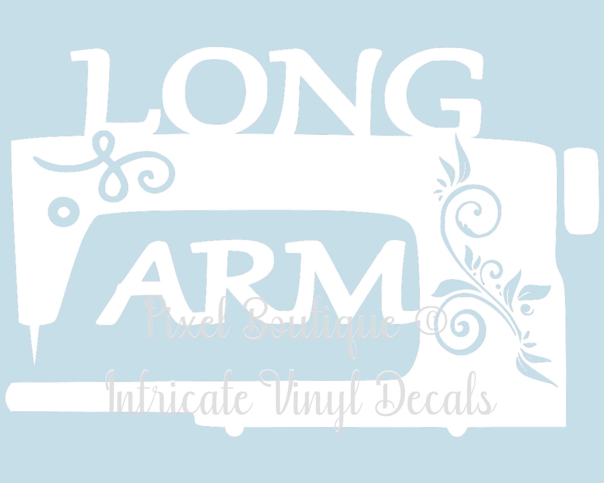 Long Arm Decal - Etsy