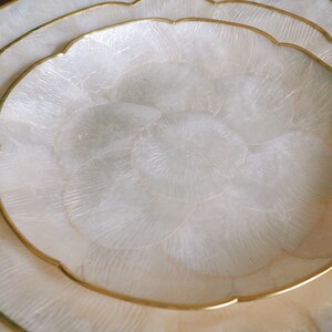 Round Capiz Shell Plates, Capiz Shell Trays, Capiz Shells Bowls - Etsy UK