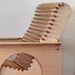 Birch Block LOUNGE CHAIR - Etsy
