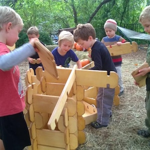 BUILDER BOARDS - Playhouse Building Blocks, Creative Construction Play ...