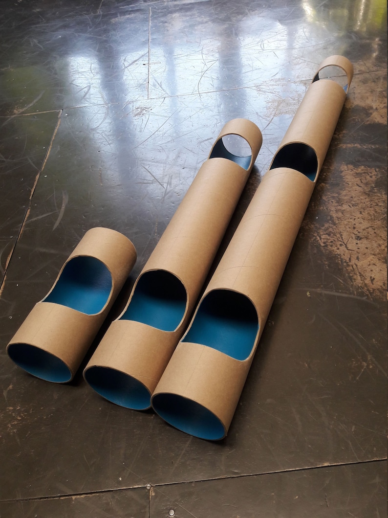 TIMBER TUBES - Log Cabin Playhouse Parts, Creative Construction Play ...