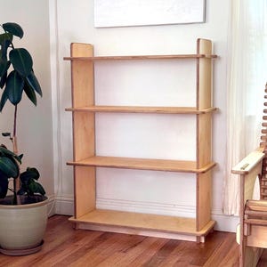Birch Block BOOKSHELF - Etsy