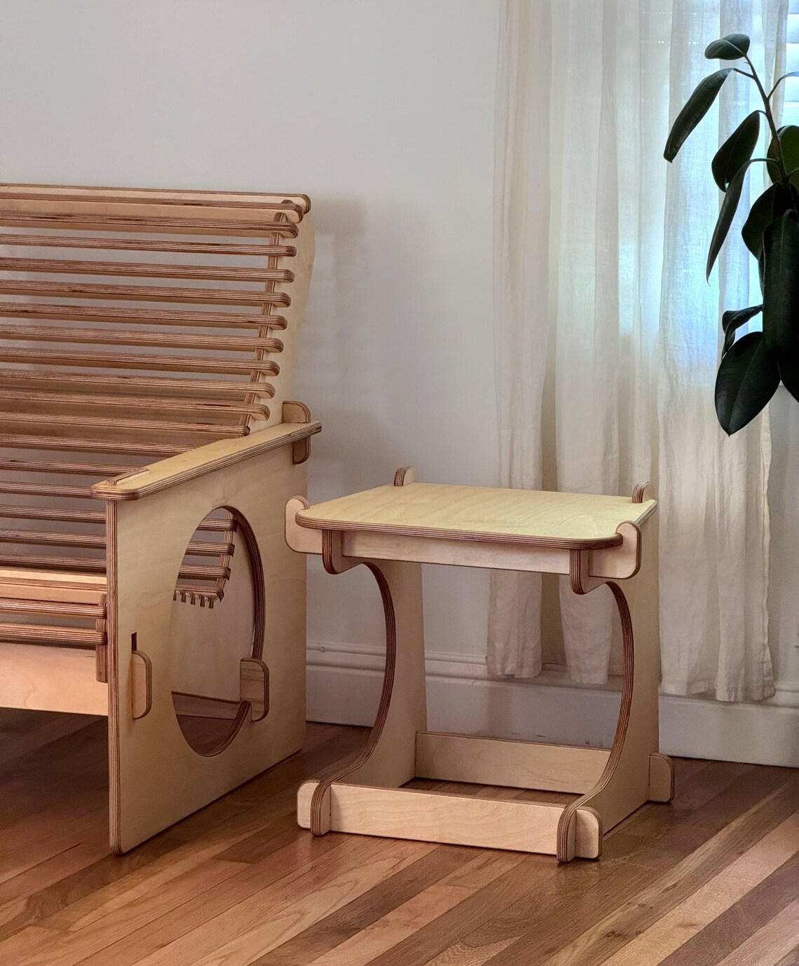 Birch Block SEAT TABLE - Etsy