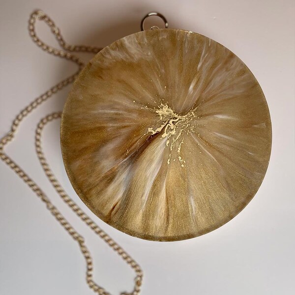 Round Handbag - Etsy