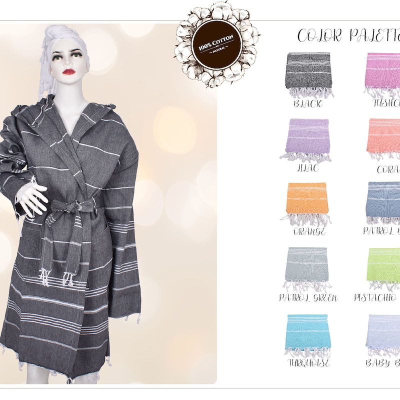 Turkish Bathrobe - Etsy