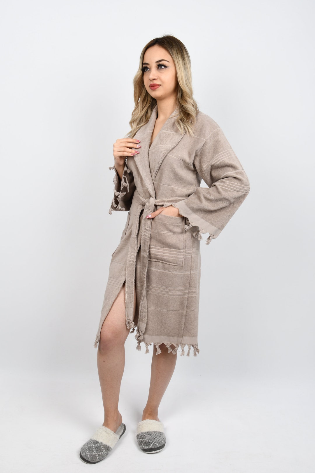 Hammam Dress, Organic Bathrobe, Bridesmaid Gift Robe, Turkish Bathrobe ...