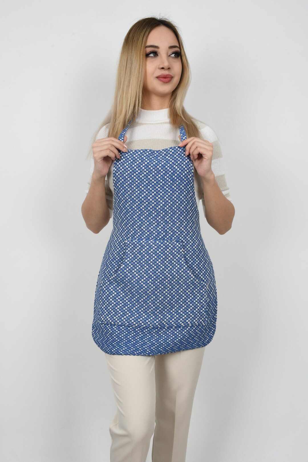 Dish Washing Smock, Turkish Towel Apron, Chic Chef Smock, Apron ...