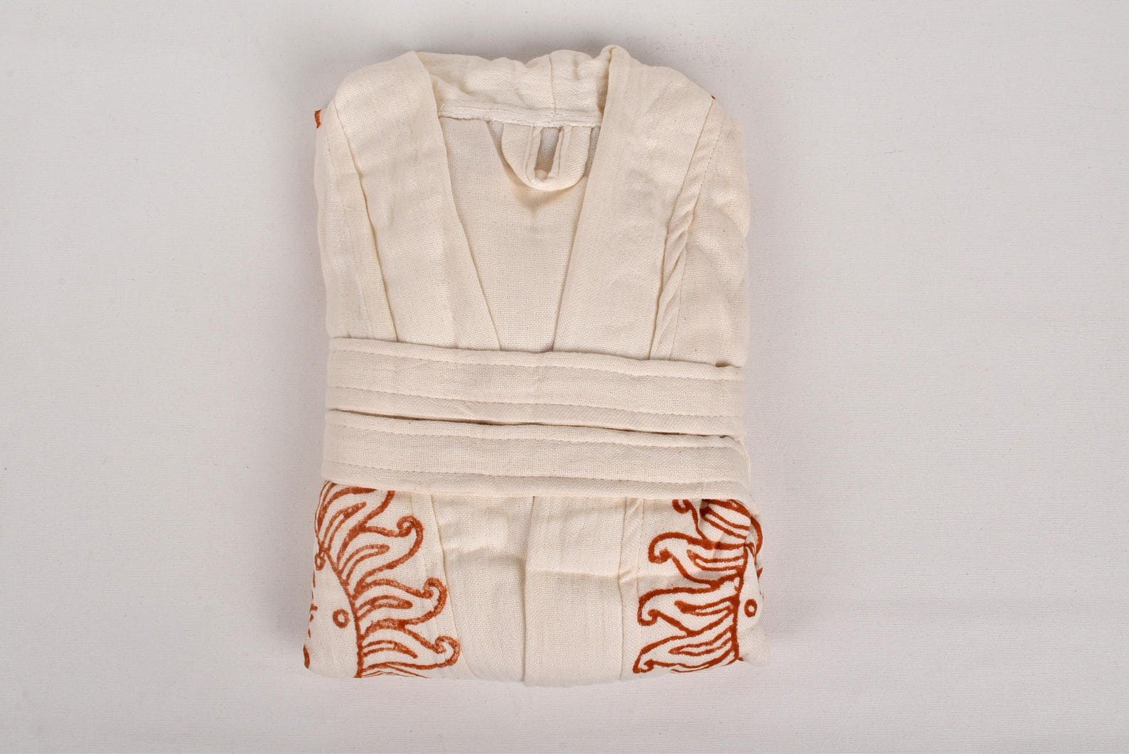 Custom Morning Gown, Personalized Muslin Kimono, Sun Patterned Beach ...