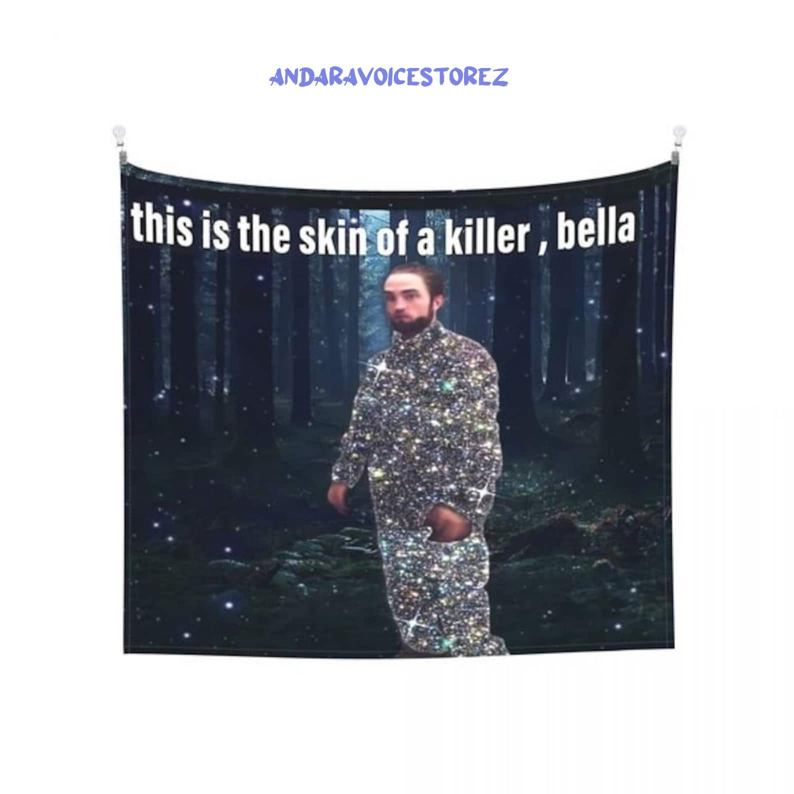 Aesthetic This is the Skin of A Killer Bella Tapestry Robert Pattinson ...
