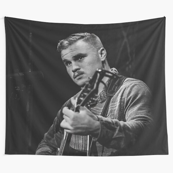 Zach Bryan Black and White Print - Etsy