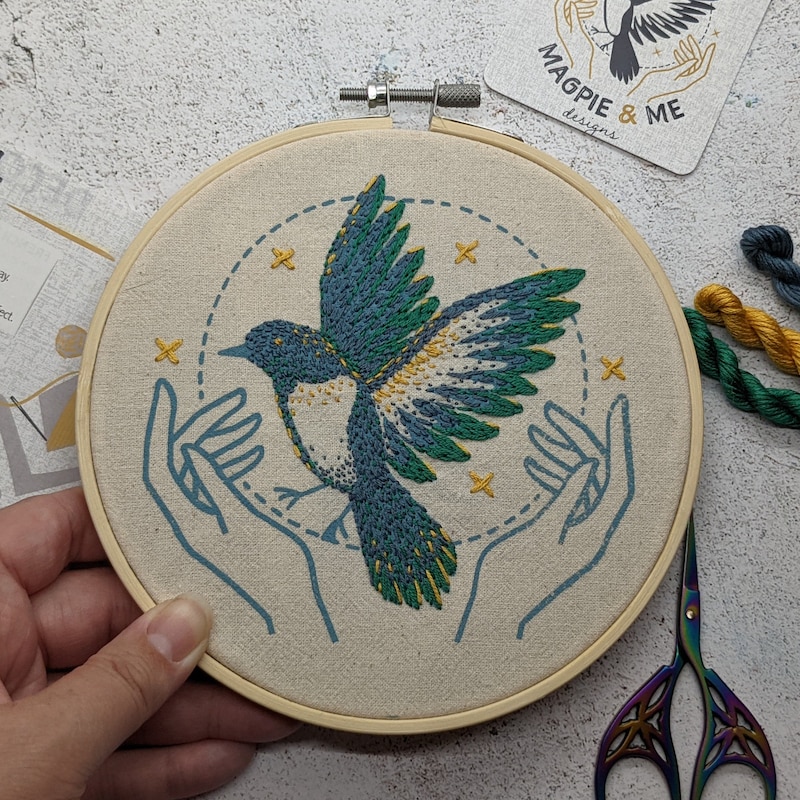 Magpie Pattern - Etsy