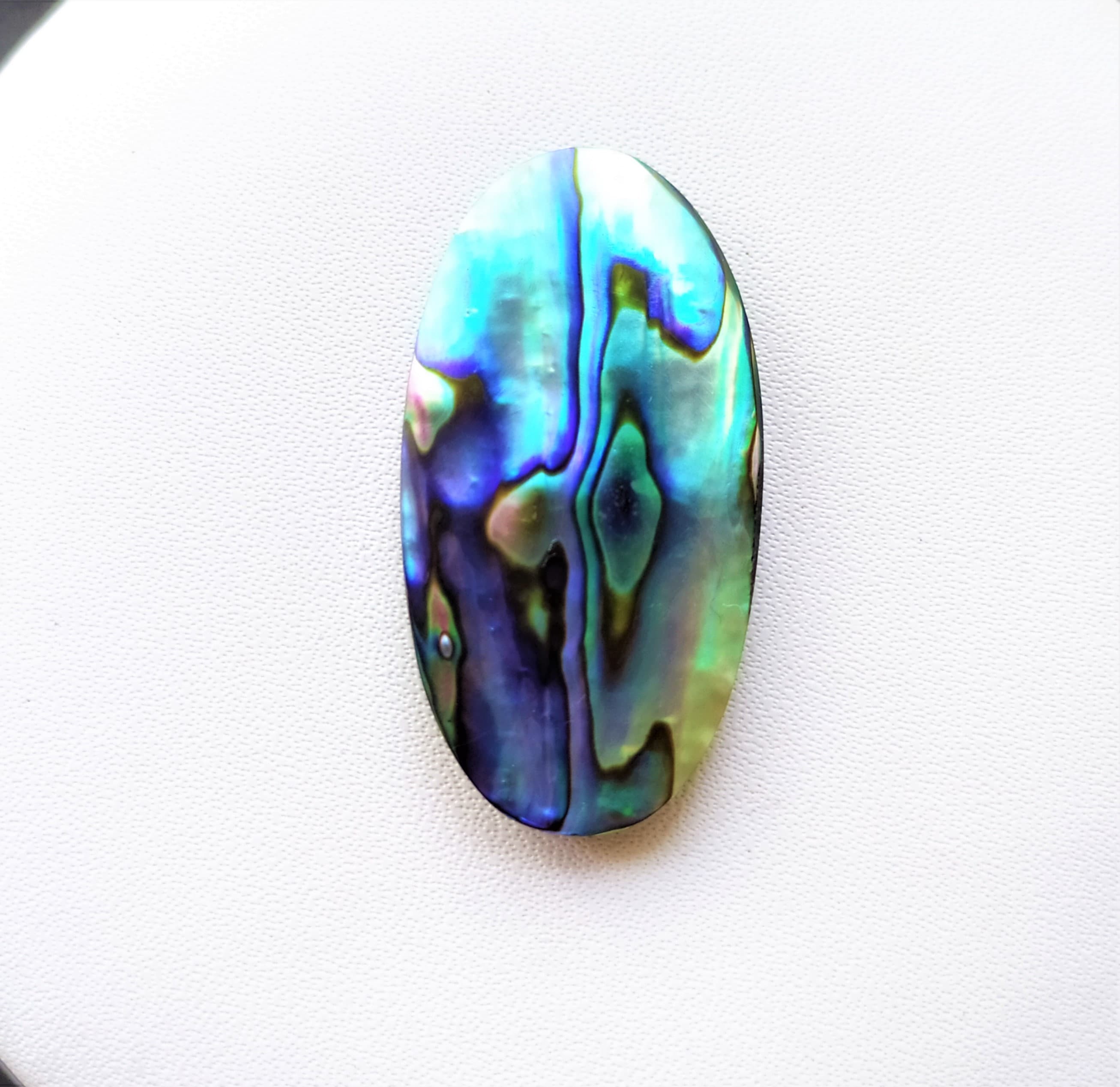 Natural Abalone Shell oval shape for jewelry cabochons stone | Etsy