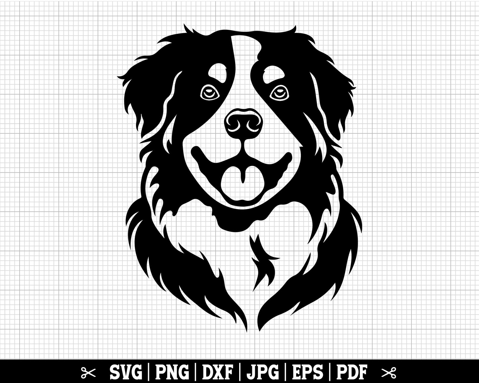 Bernese Mountain Dog SVG Bundle, Berner Bundle SVG, Bernese Mountain ...