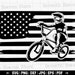 Us Flag Bmx Svg, American Bmx Svg, Bmx Cricut, Us Bmx Rider Svg, Bmx ...