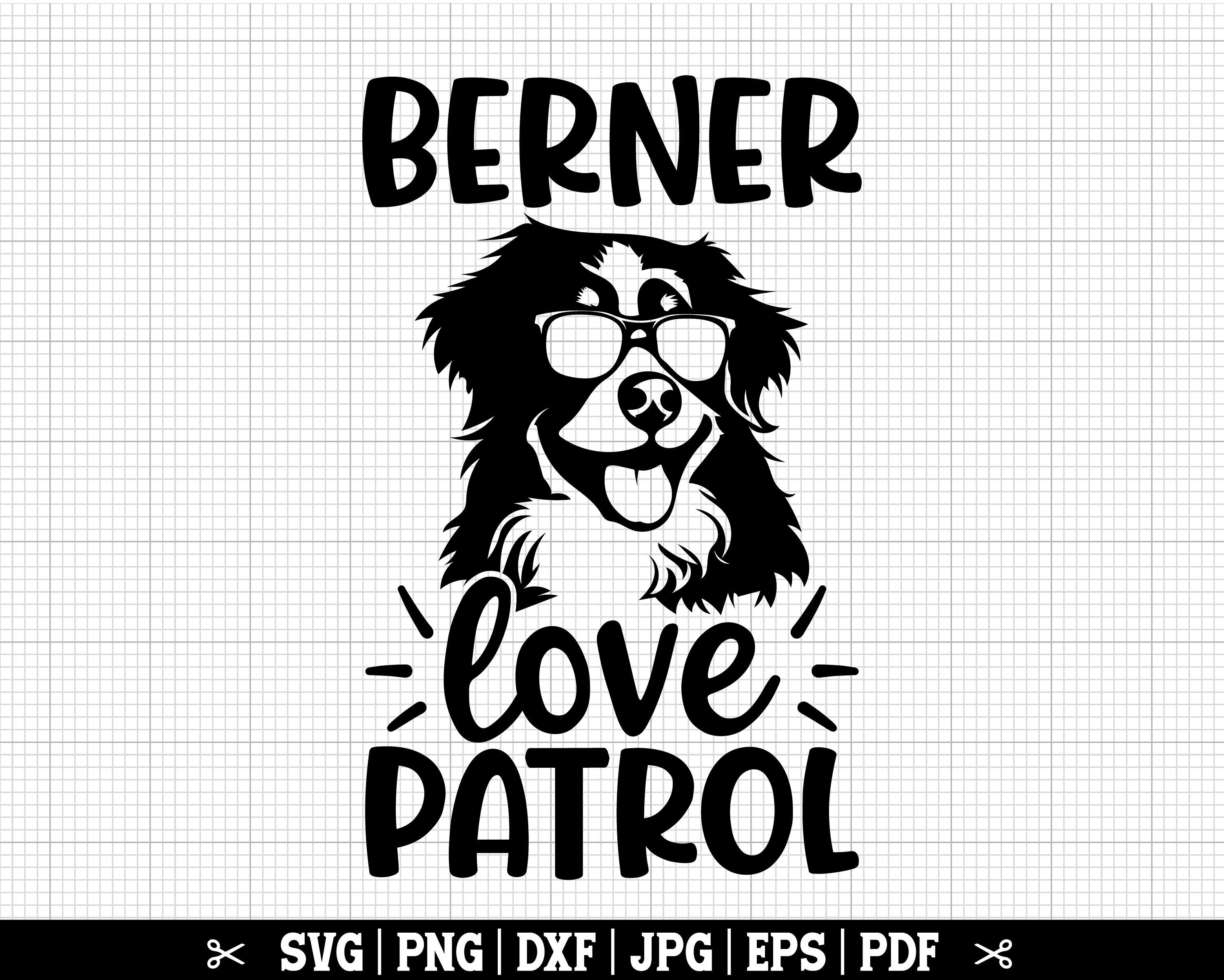 Bernese Mountain Dog SVG Bundle, Berner Bundle SVG, Bernese Mountain ...